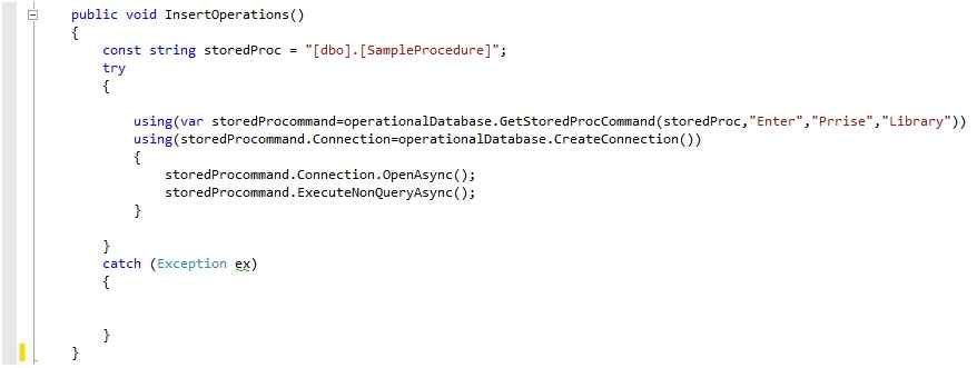 Enterprise Library Data Access Application Block In C# .NET